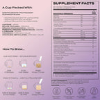 collagen-infused mushroom coffee mix