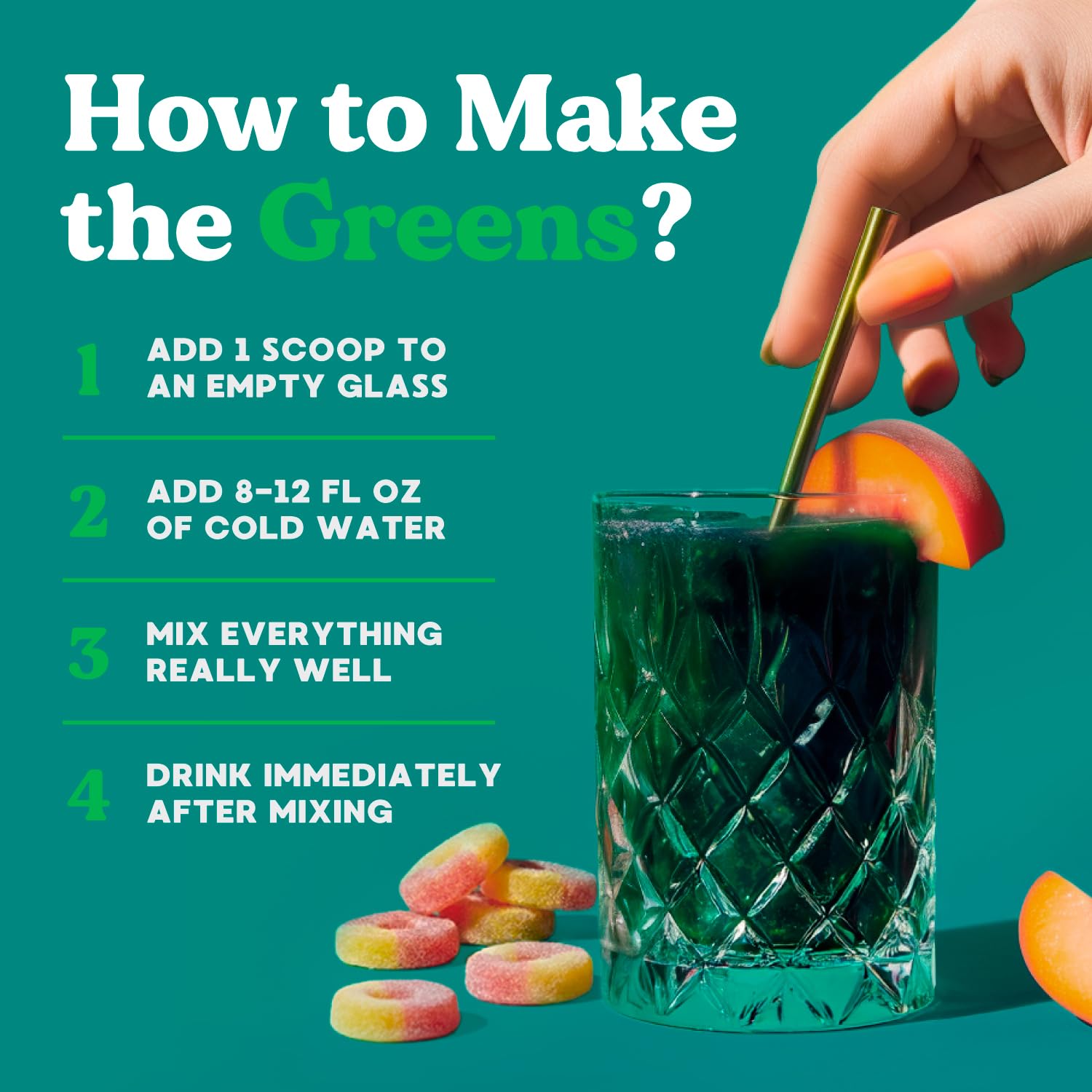 collagen-infused superfood greens blend