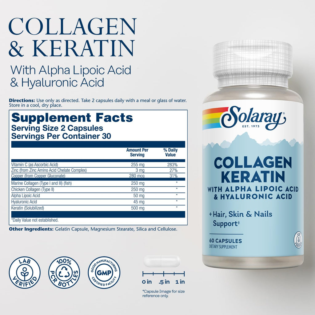 collagen keratin for healthy skin