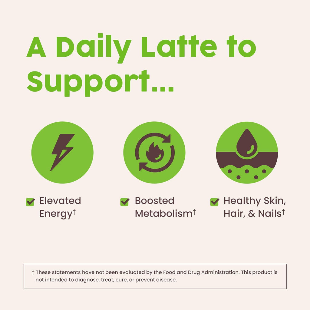 collagen latte matcha for skin health