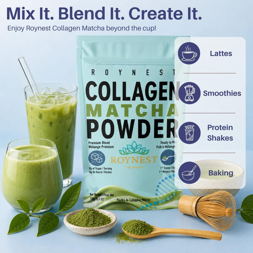 collagen matcha powder for energy