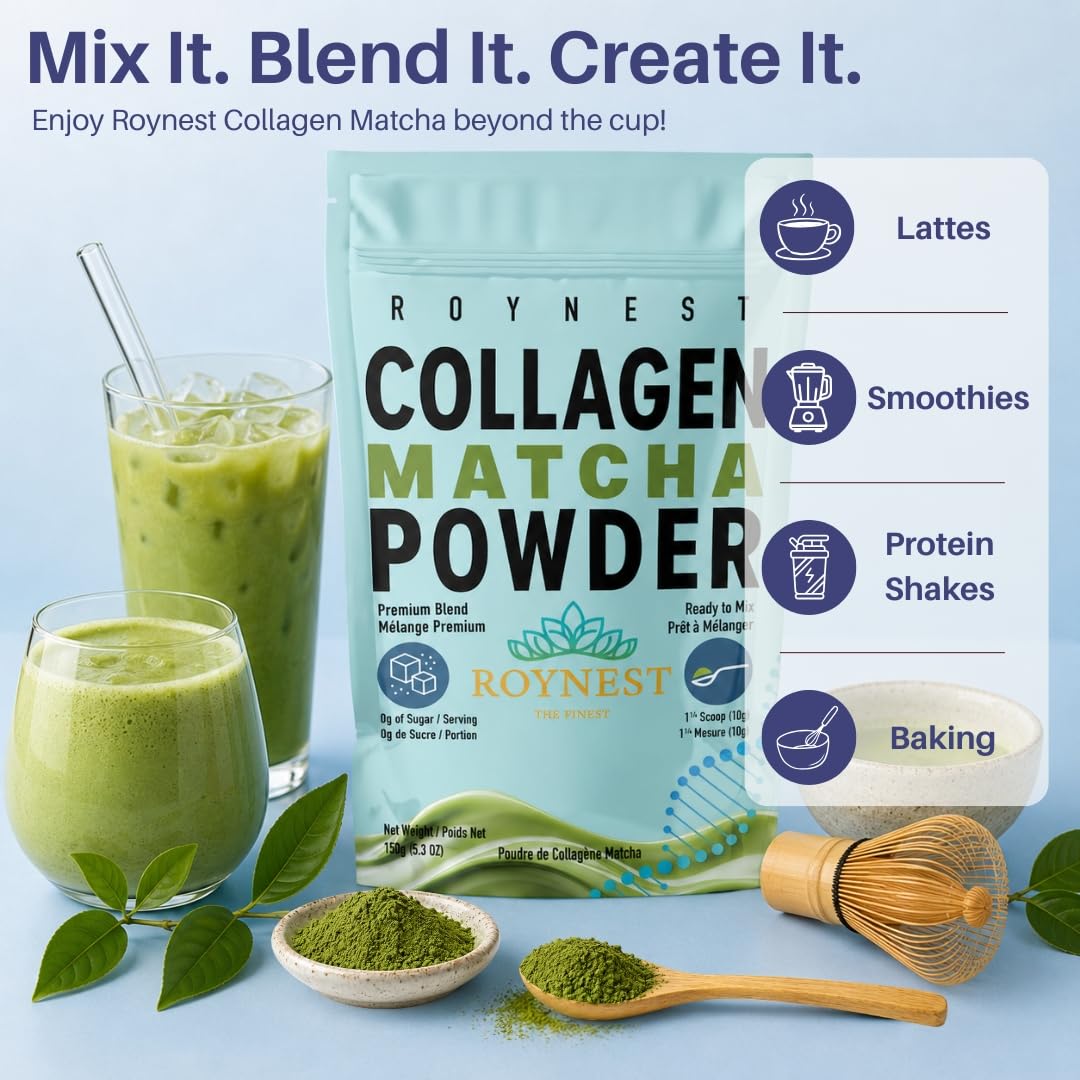 collagen matcha powder for energy
