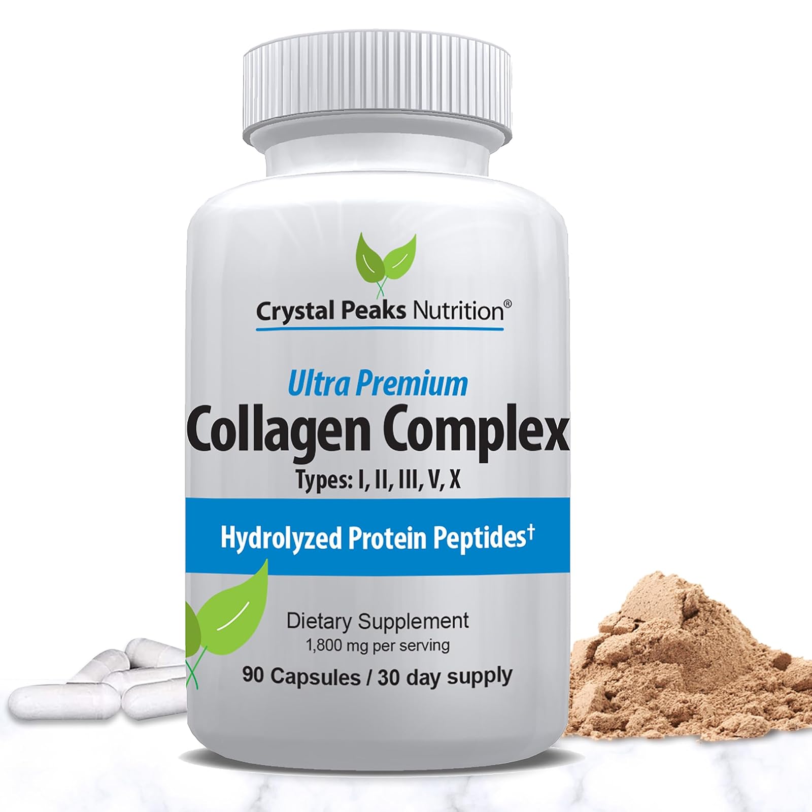 collagen peptide 1800 mg capsules