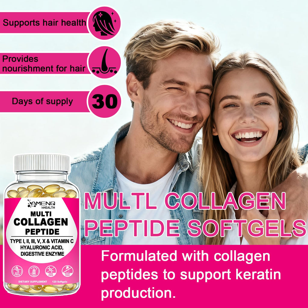 Collagen peptides for beauty and wellness