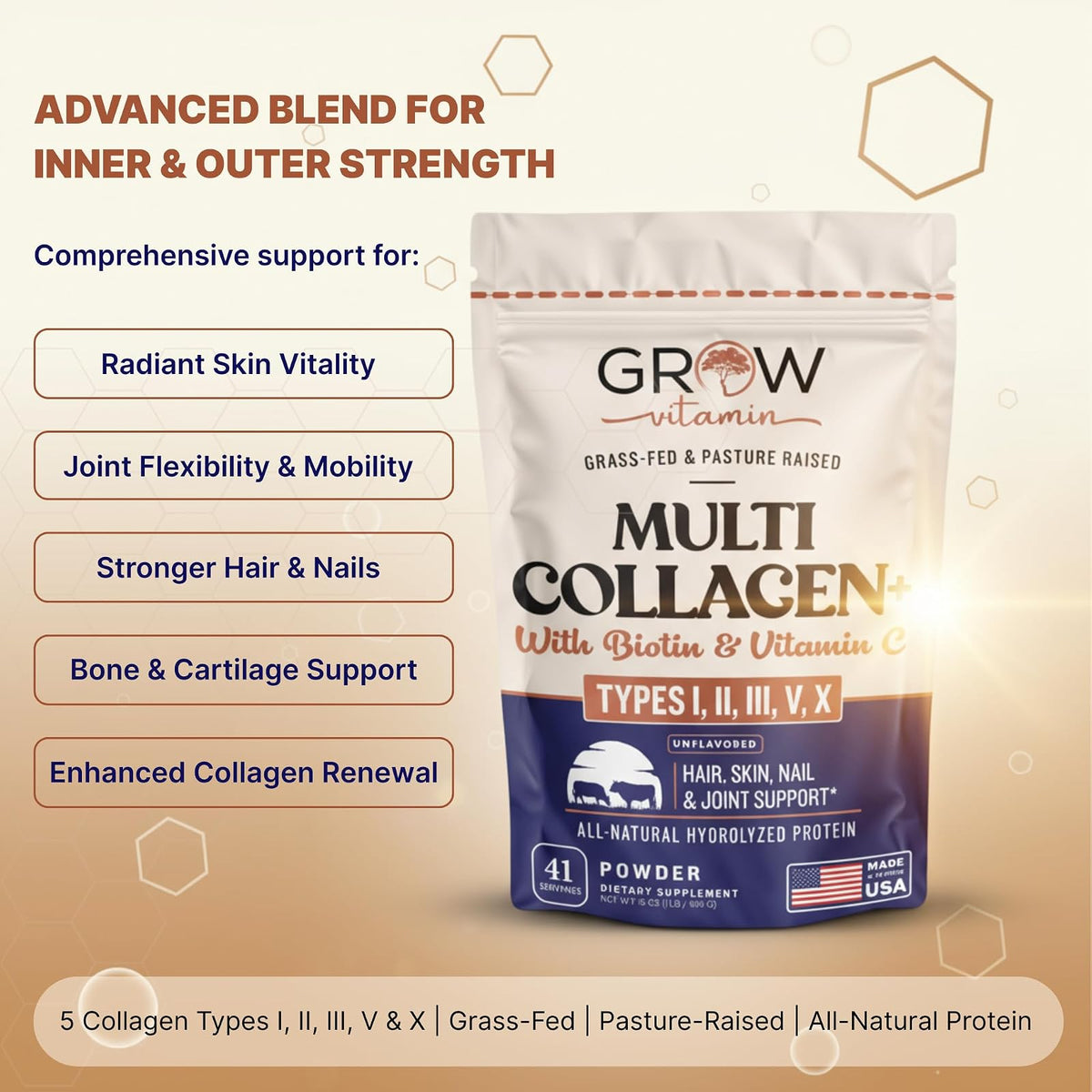 collagen peptides for beauty routine