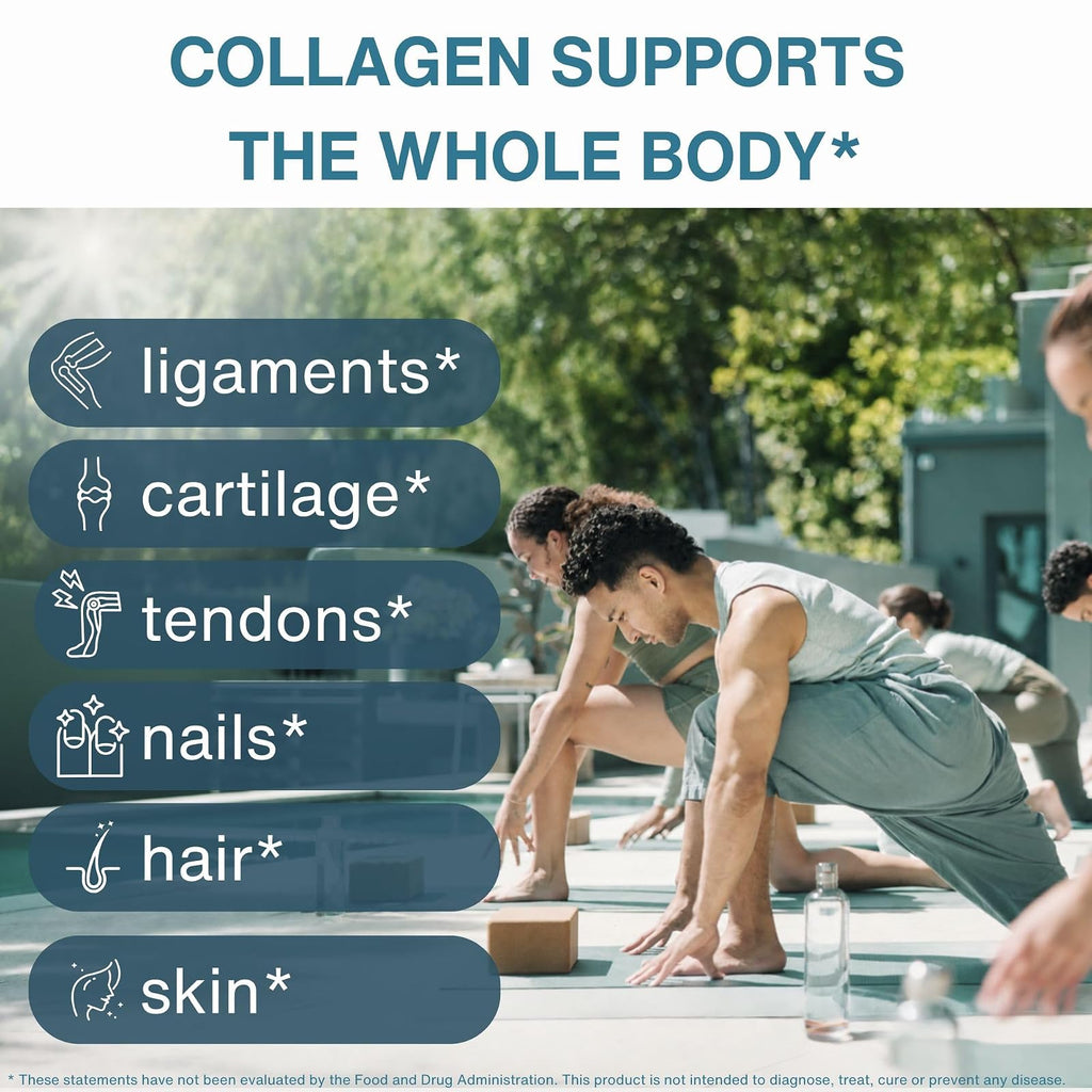 Collagen peptides for daily wellness