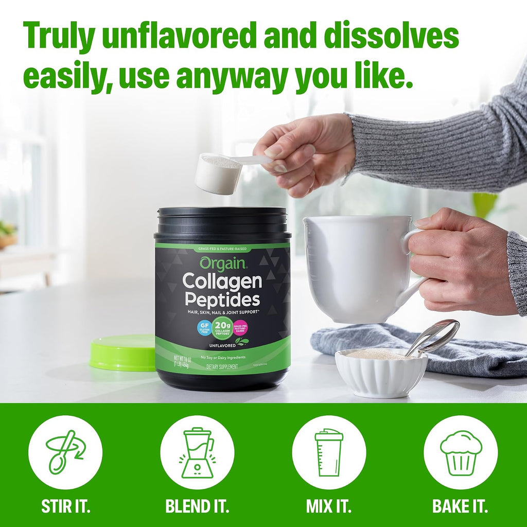 collagen peptides for hair and nails