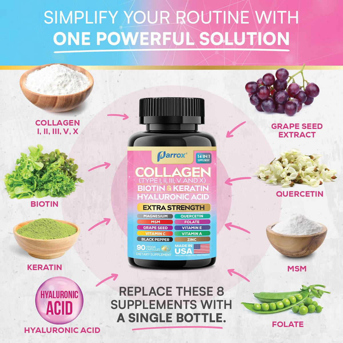 collagen peptides for hair and nails