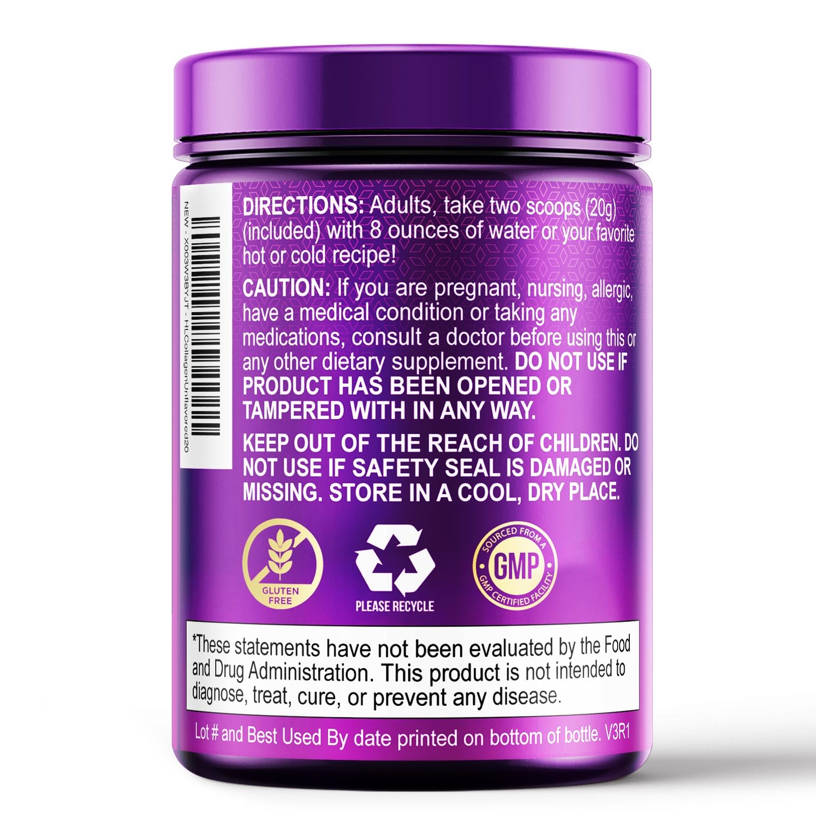collagen peptides for hair and nails