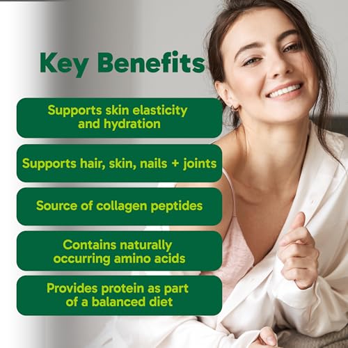 Collagen peptides for hair growth