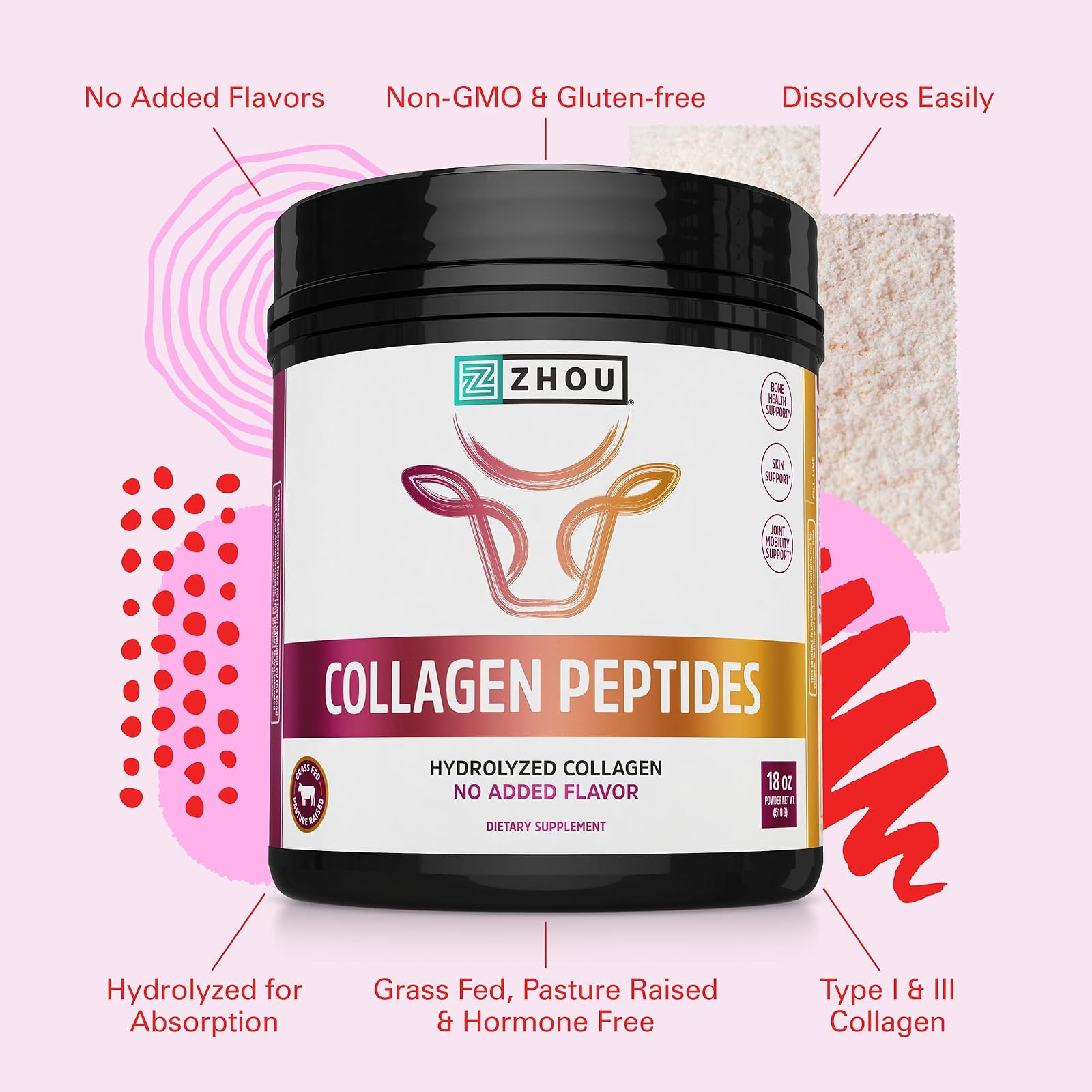 collagen peptides for healthy hair