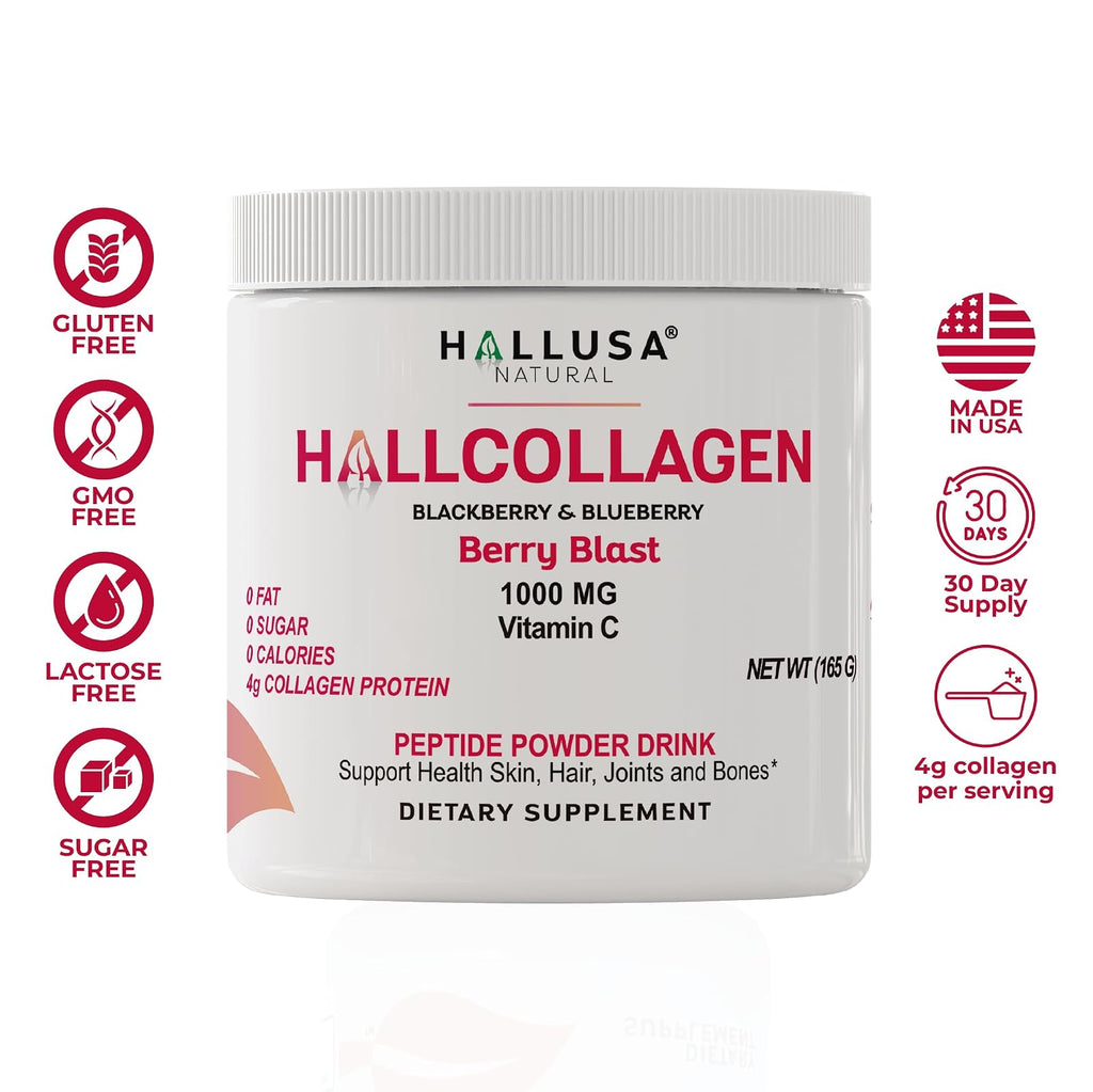 Collagen peptides for healthy hair
