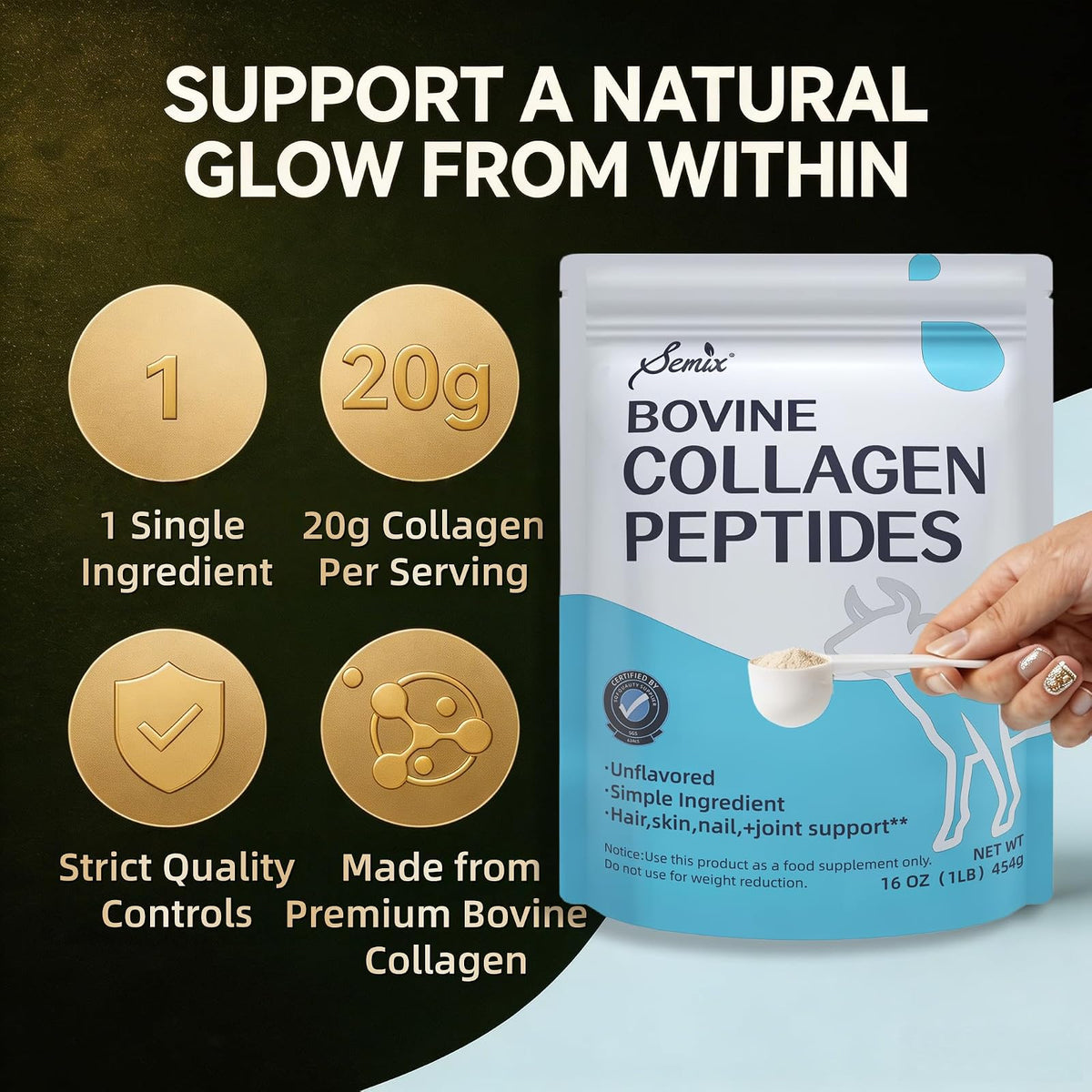 collagen peptides for healthy hair