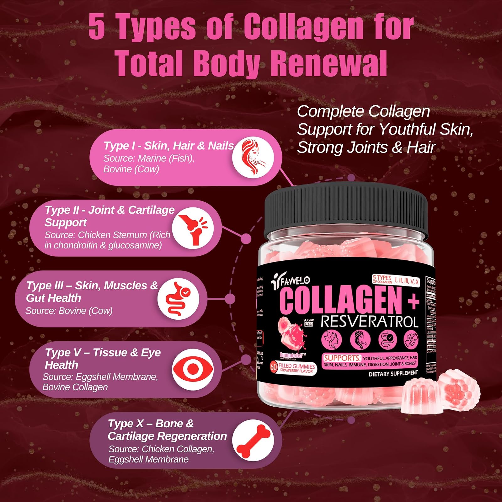 collagen peptides for healthy skin