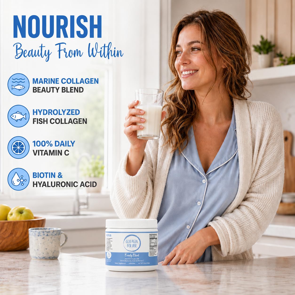 collagen peptides for healthy skin