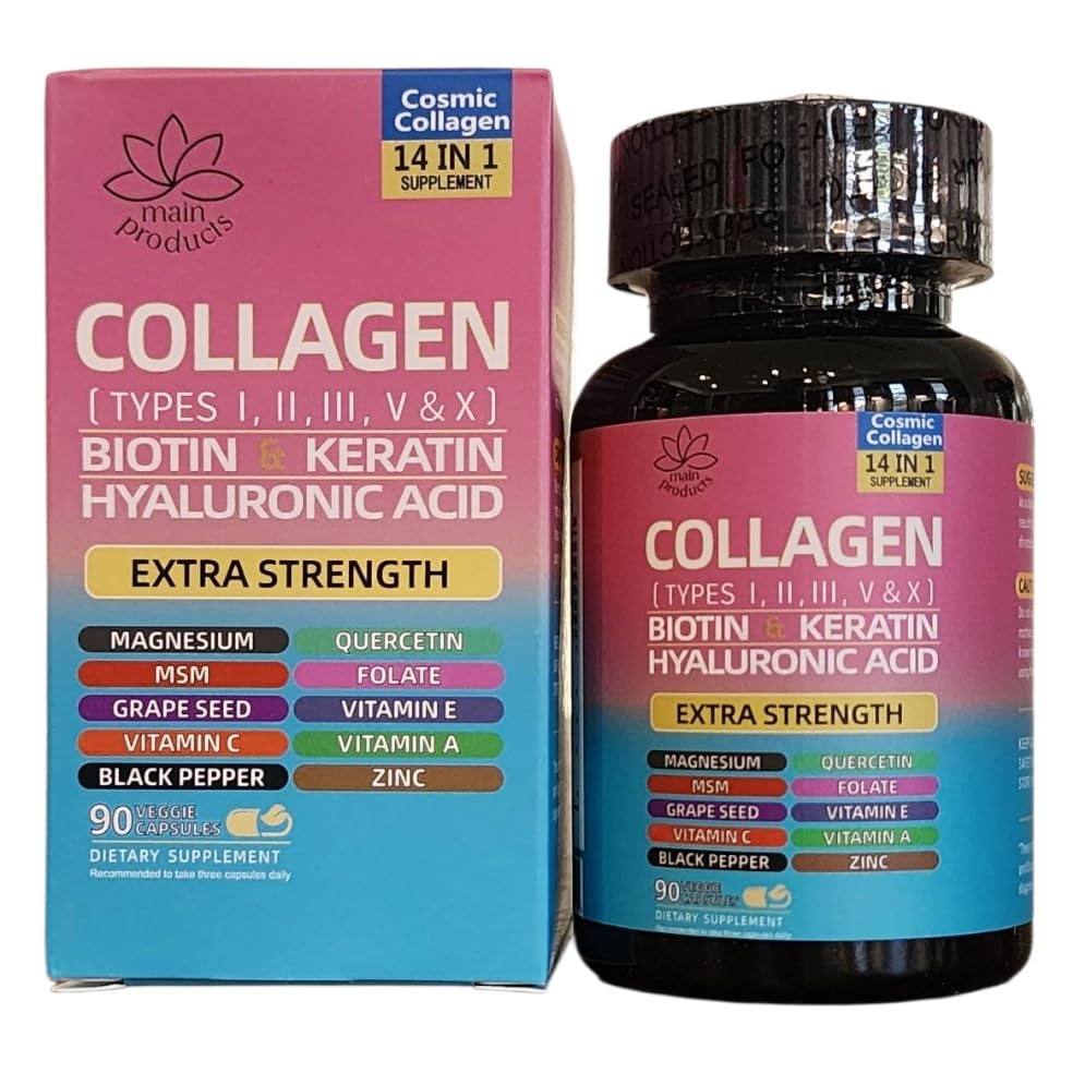 Collagen peptides for healthy skin