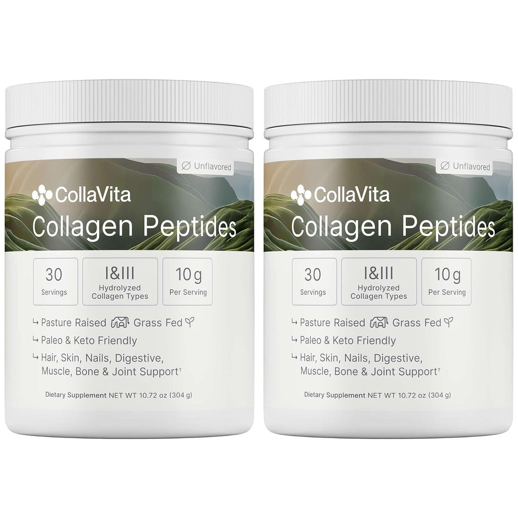 Collagen peptides for healthy skin