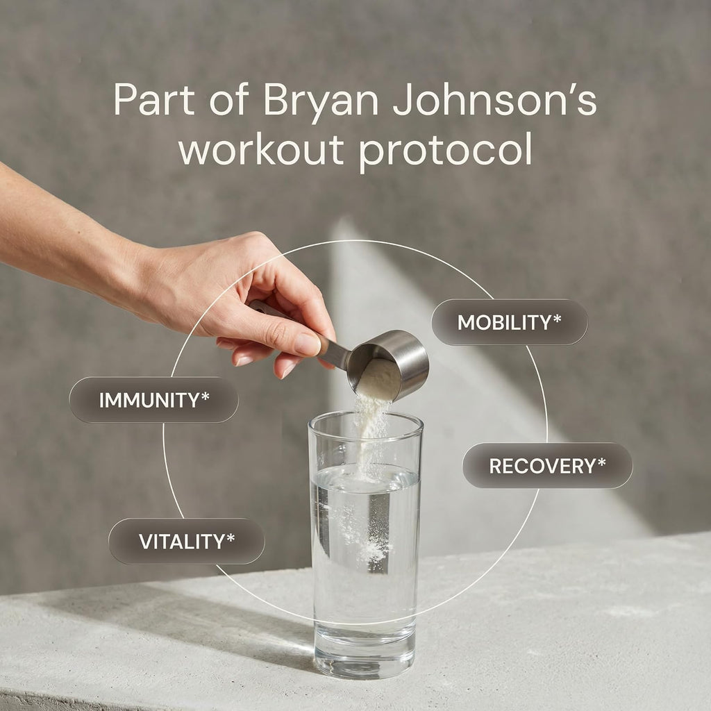 Collagen peptides for improved elasticity