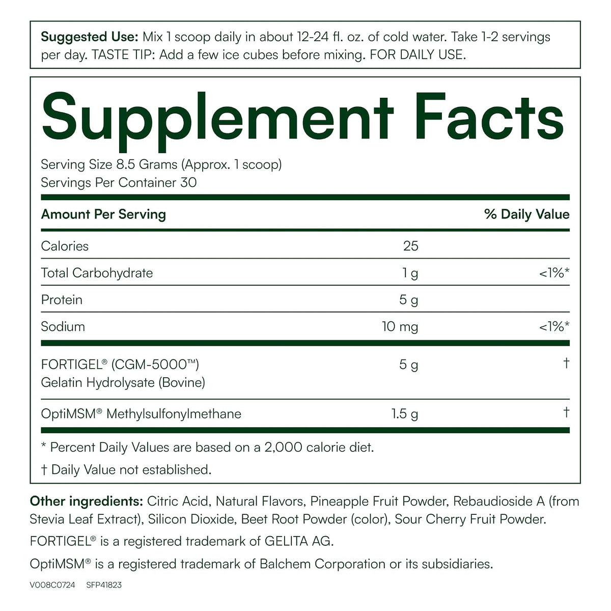 collagen peptides for joint health