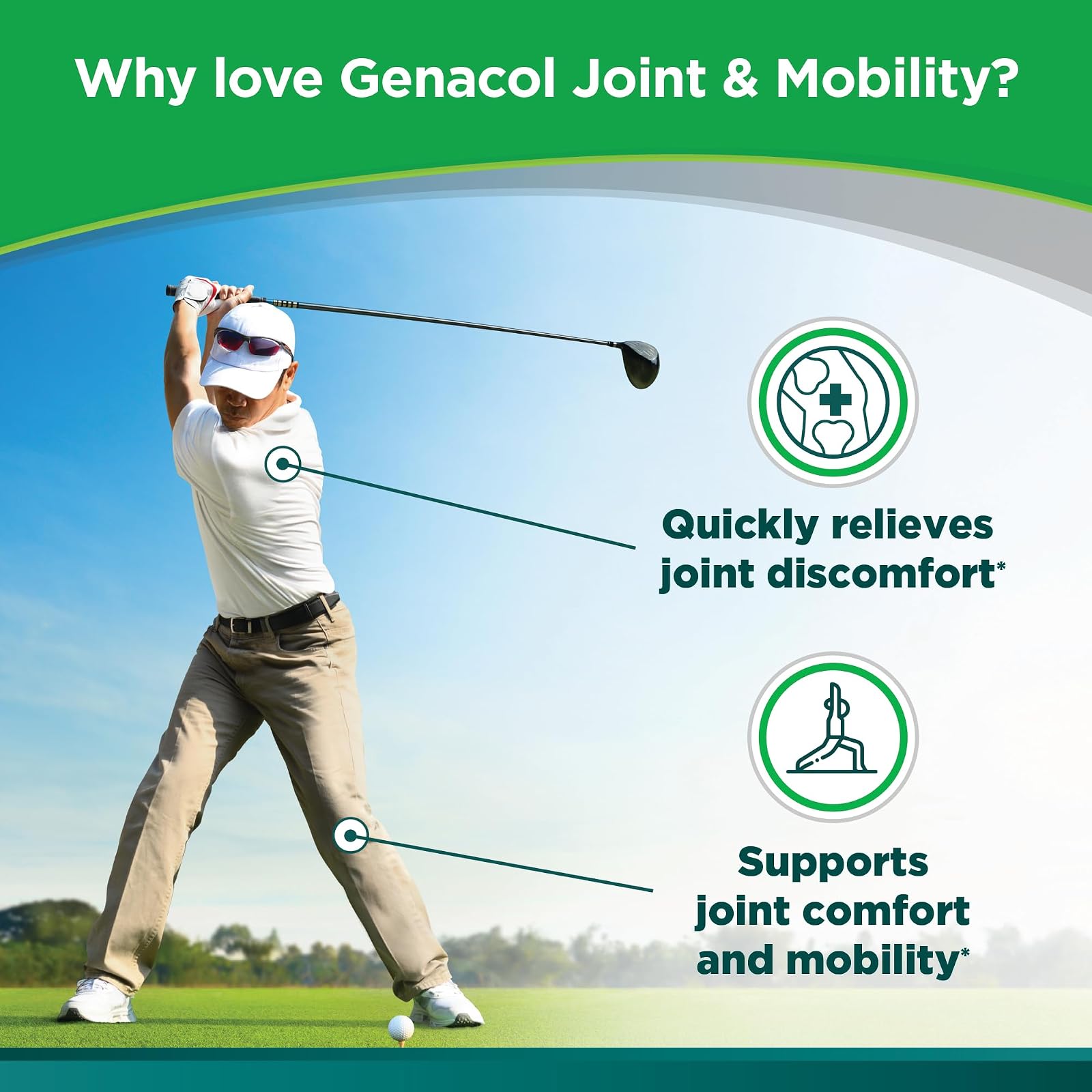 Collagen peptides for joint health
