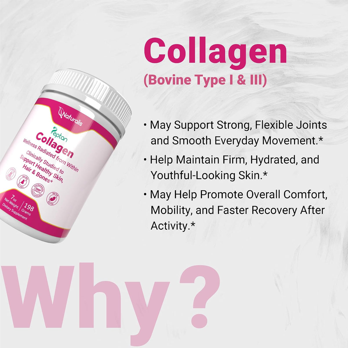 Collagen peptides for joint support