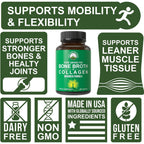Collagen peptides for joint support