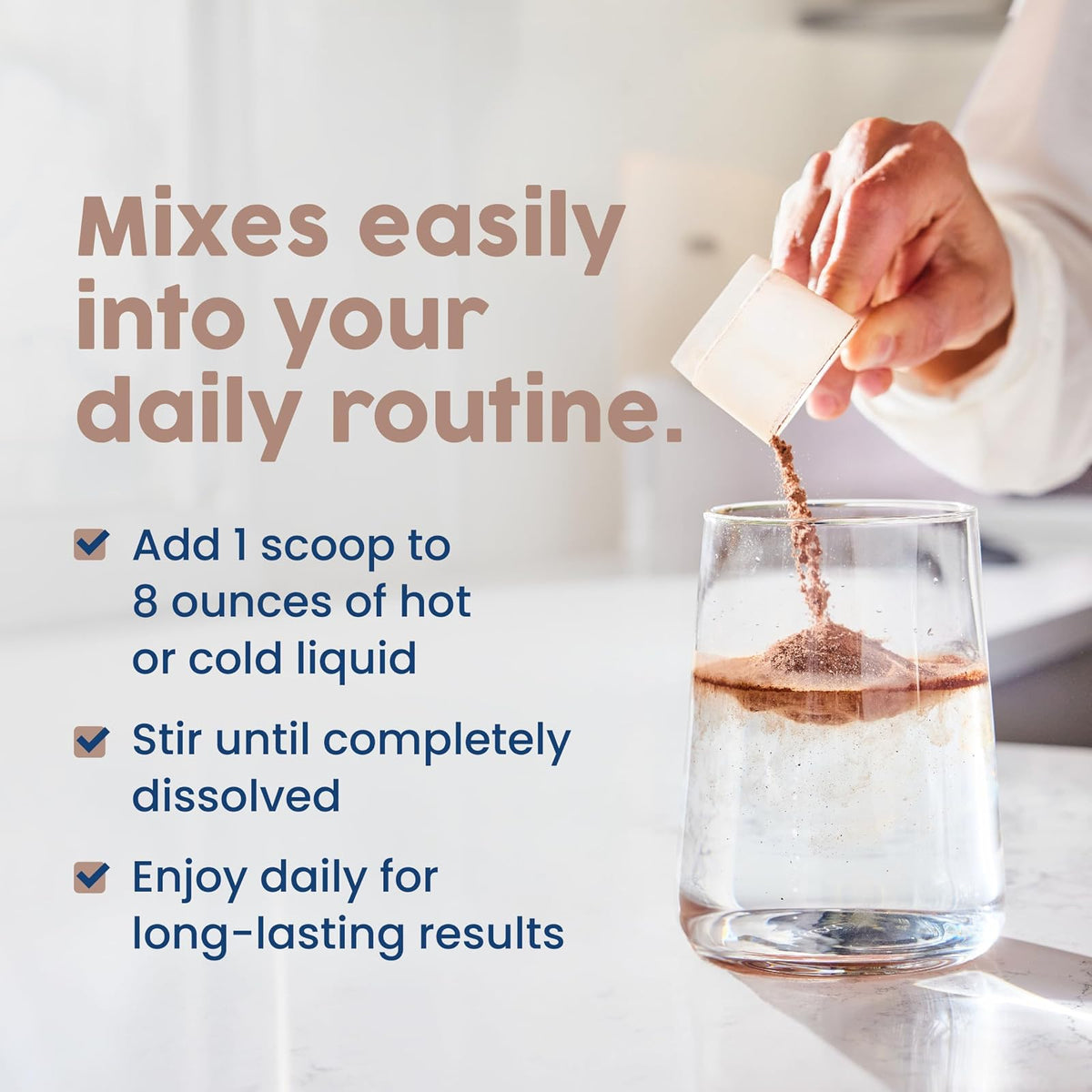Collagen peptides for joint support