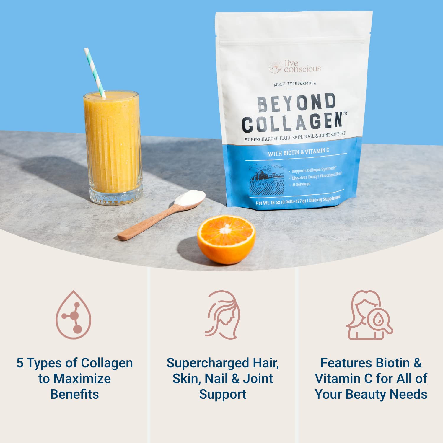 Collagen peptides for joint support