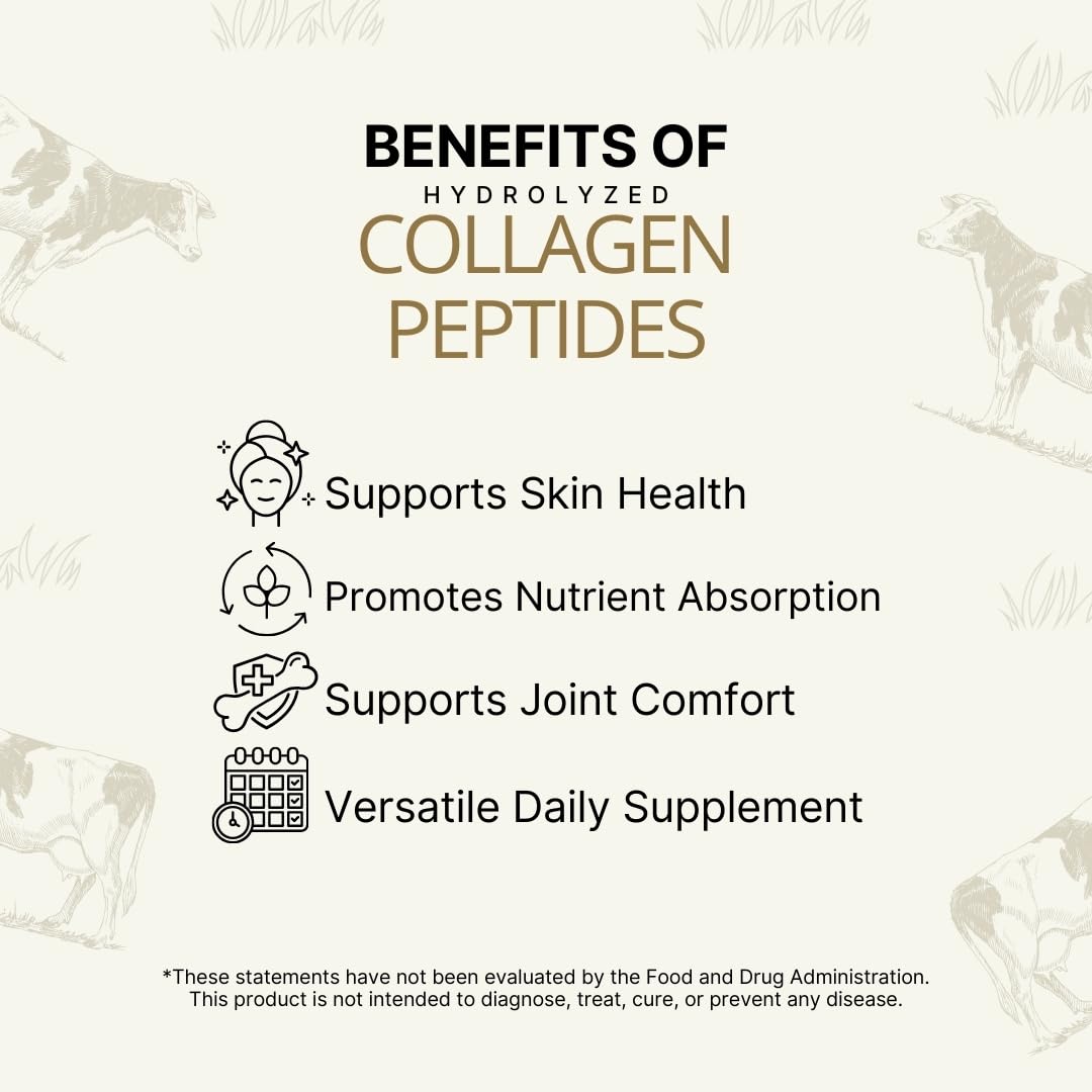 Collagen peptides for joint support
