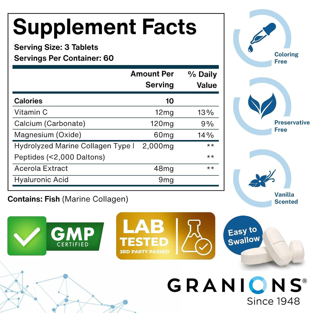 Collagen peptides for joint support
