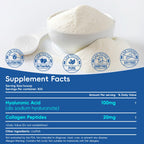 Collagen peptides for skin health