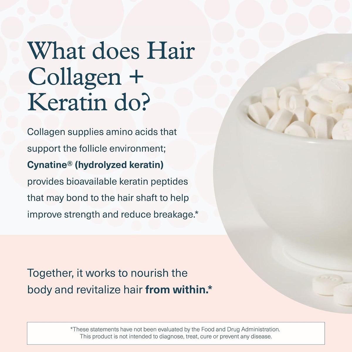 collagen peptides for stronger hair