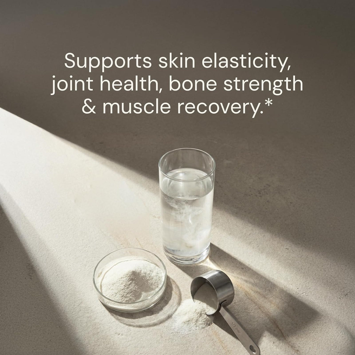 Collagen peptides for stronger nails