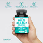 Collagen peptides for youthful appearance