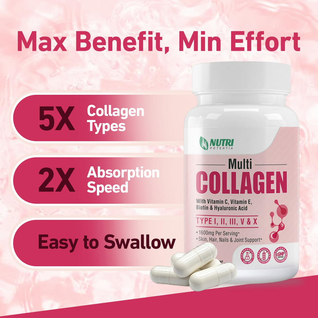 Collagen peptides for youthful appearance
