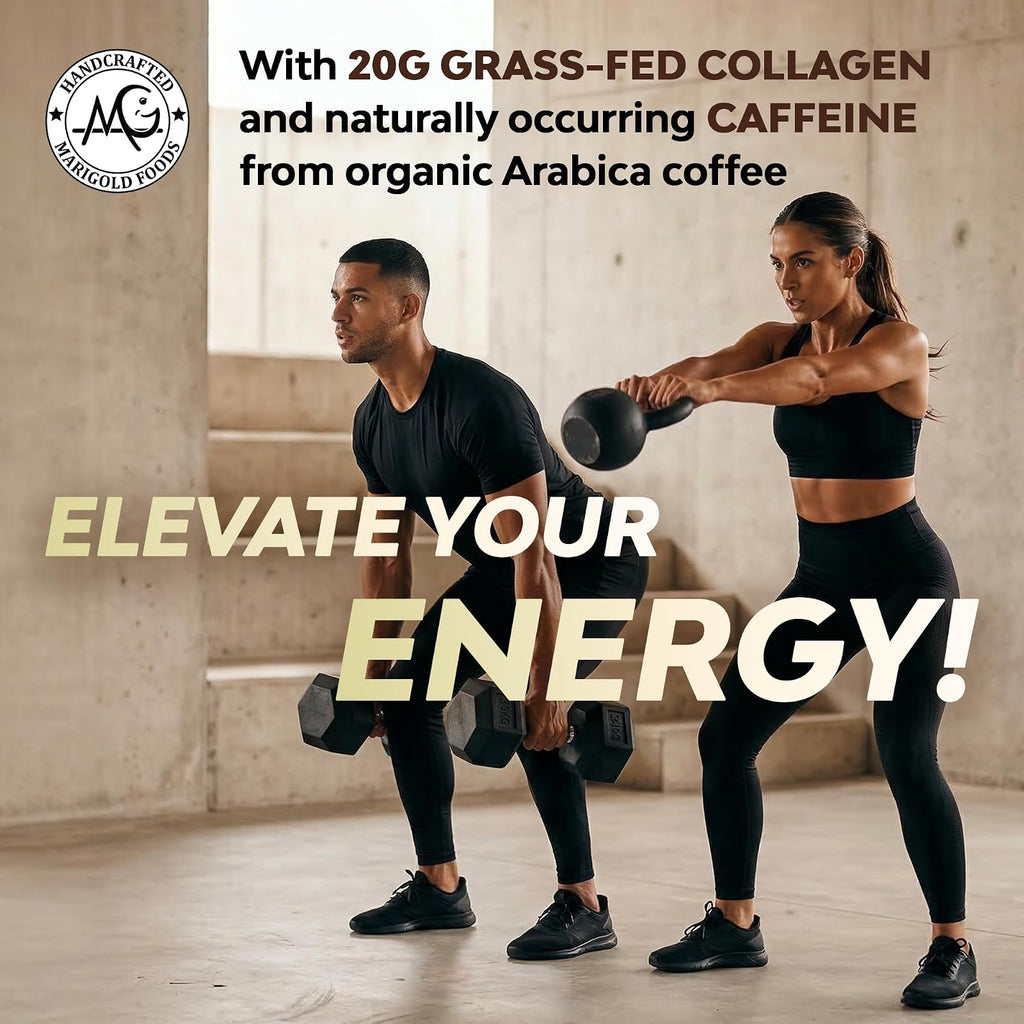 collagen peptides in coffee blend