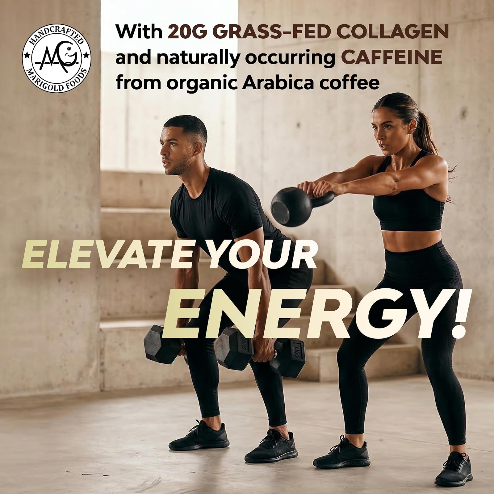 collagen peptides in coffee blend
