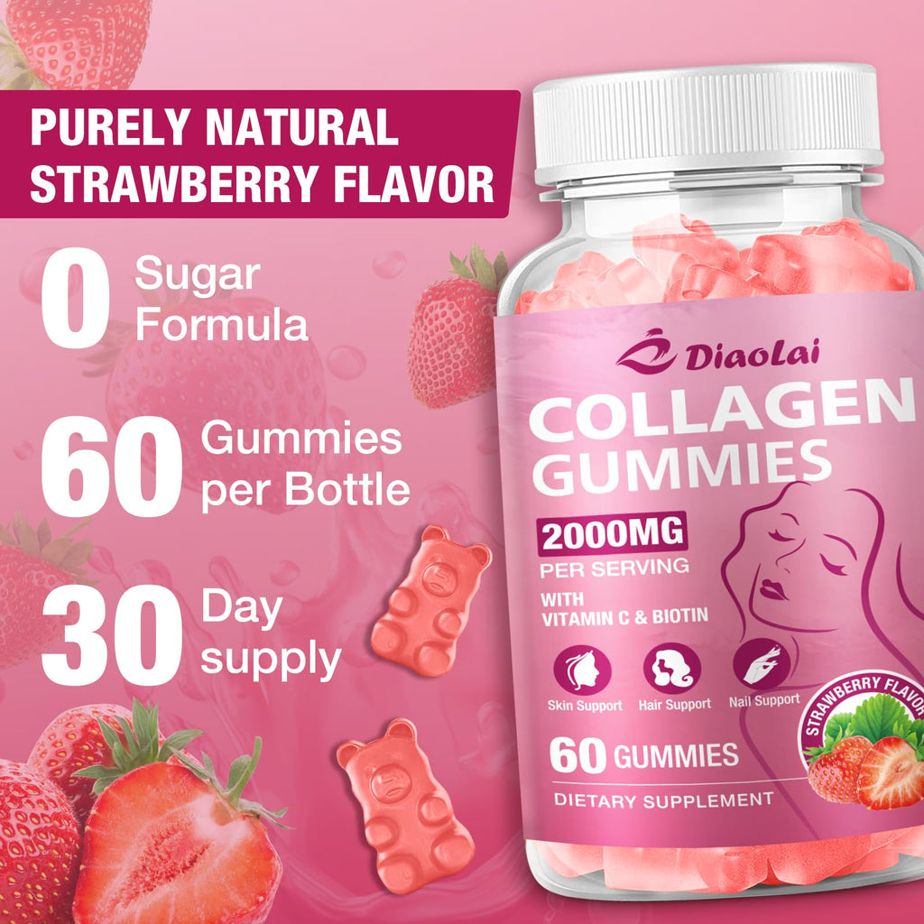 collagen peptides in delicious gummy form