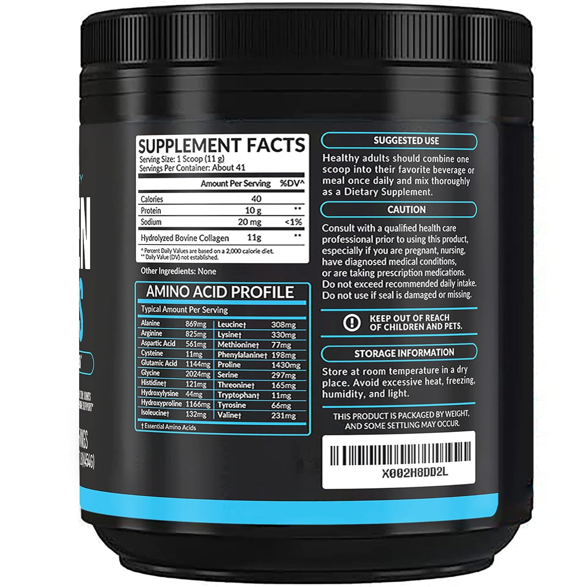 collagen peptides powder for recovery