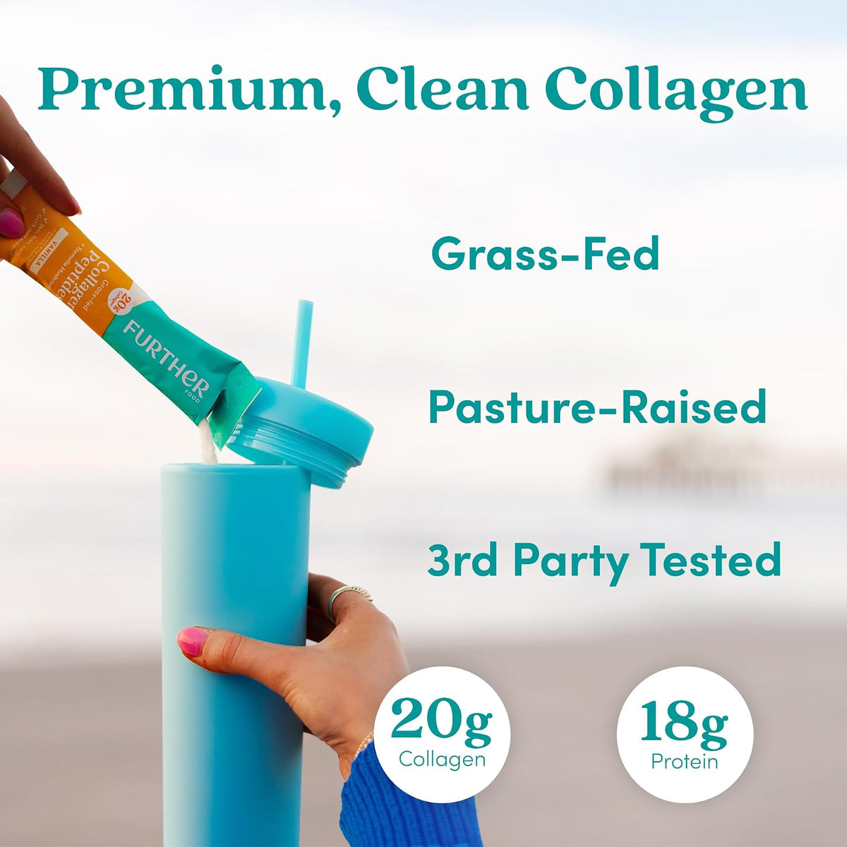 collagen peptides stick packs convenience