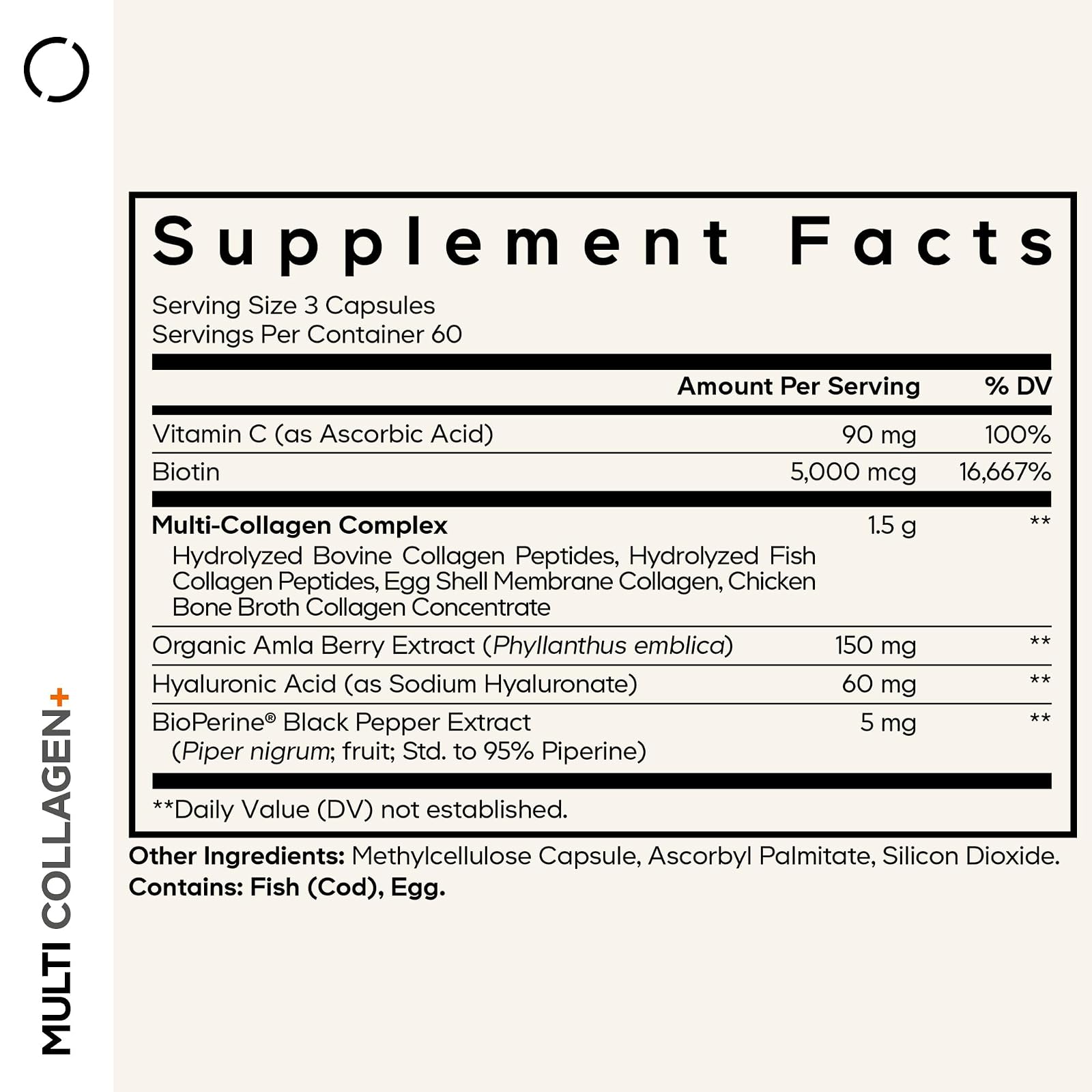 collagen peptides with vitamin C