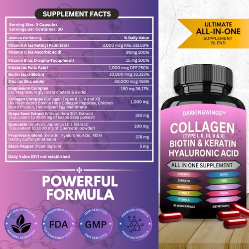 collagen pills with biotin for nails