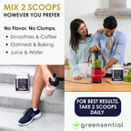 Collagen powder for daily nutritional boost