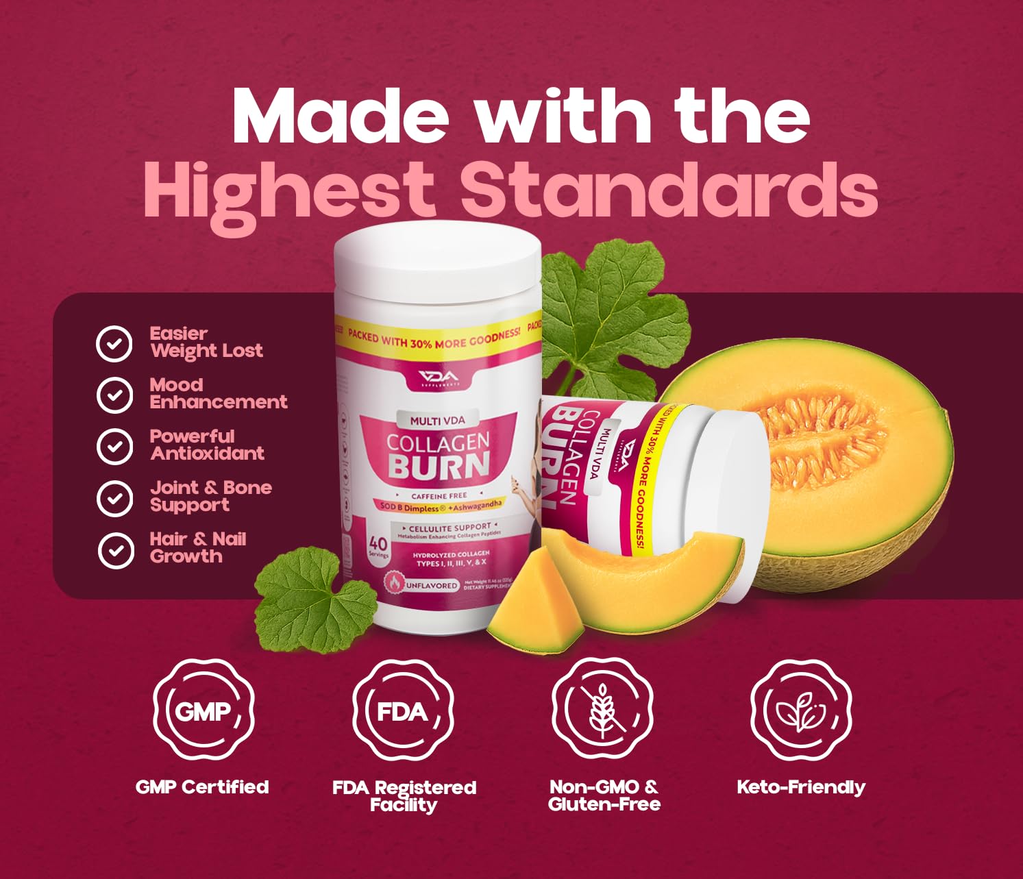 Collagen powder for daily wellness