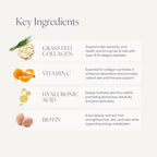 Collagen powder for enhanced skin glow