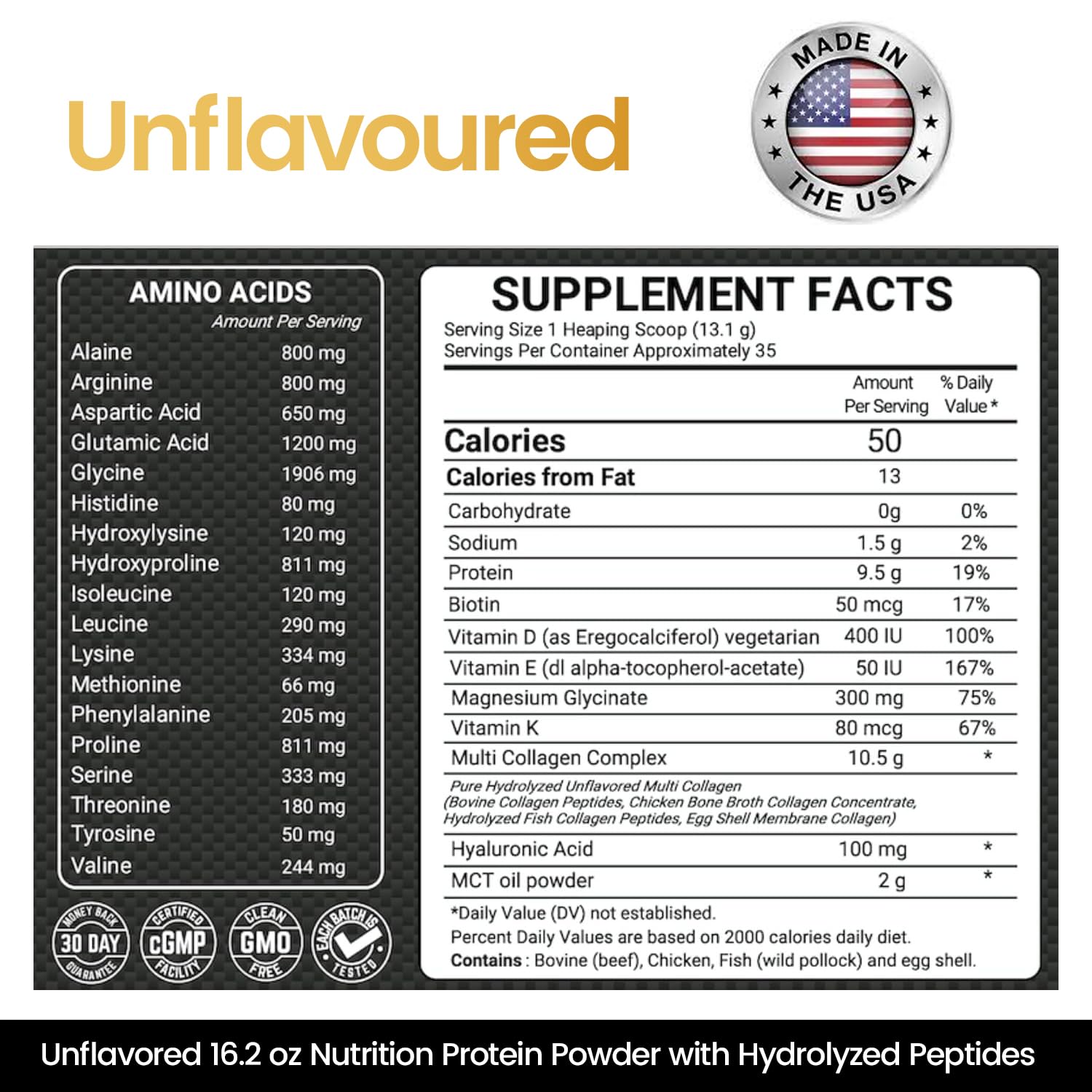 collagen powder for hair and nails