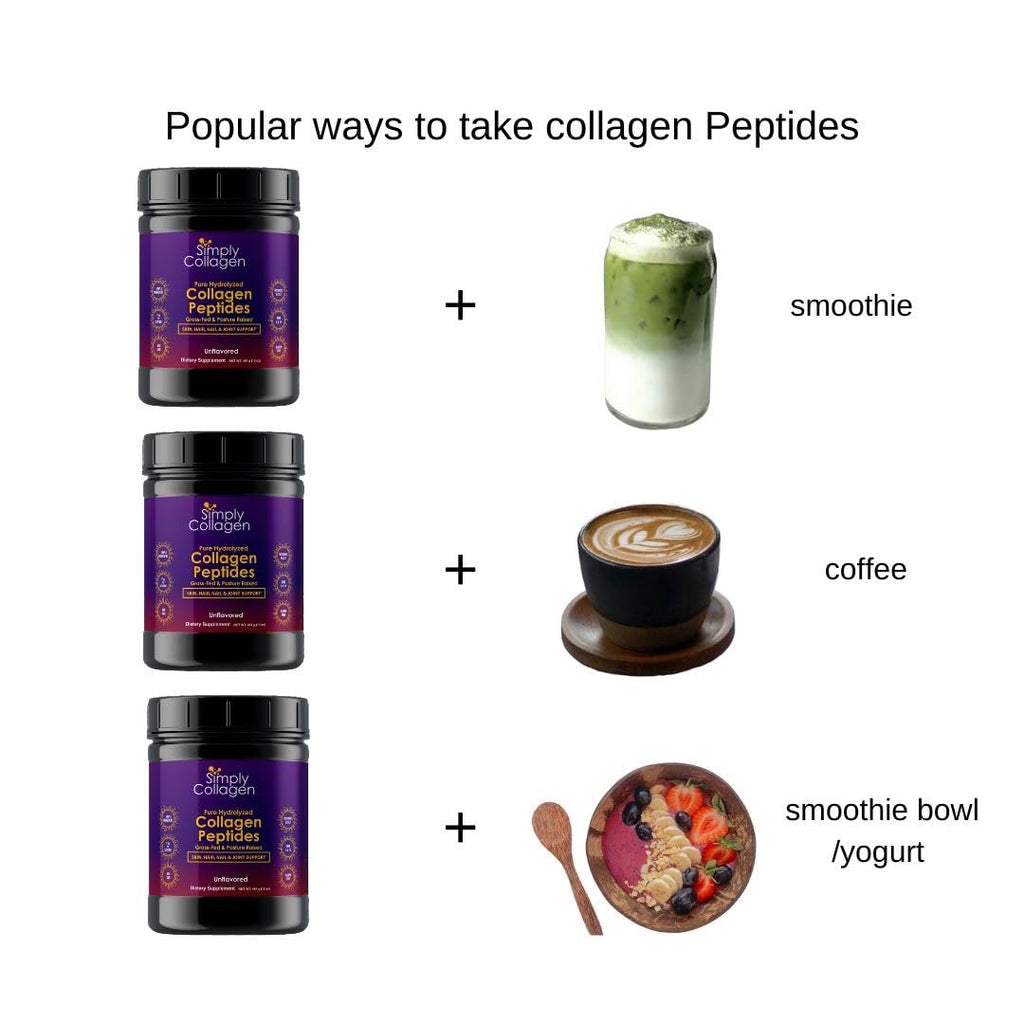 Collagen powder for healthy hair