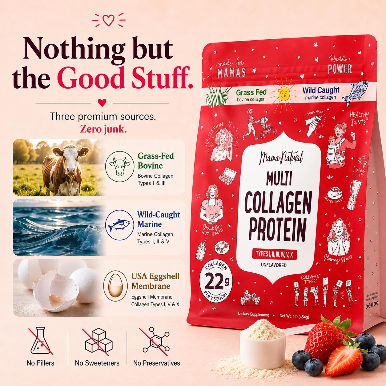 collagen powder for healthy skin