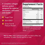 Collagen powder for healthy skin