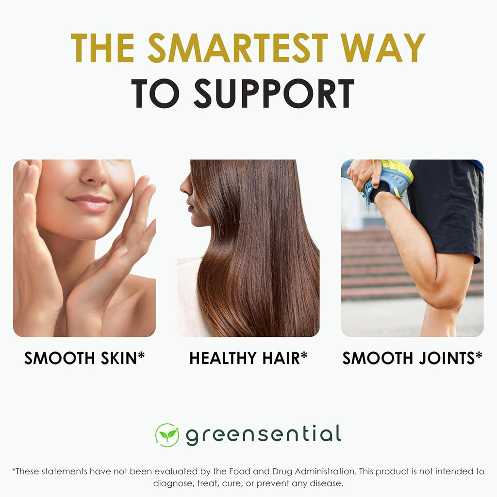 Collagen powder for improved skin elasticity